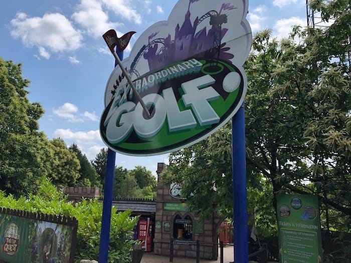 Extraordinary Golf at Alton Towers Review
