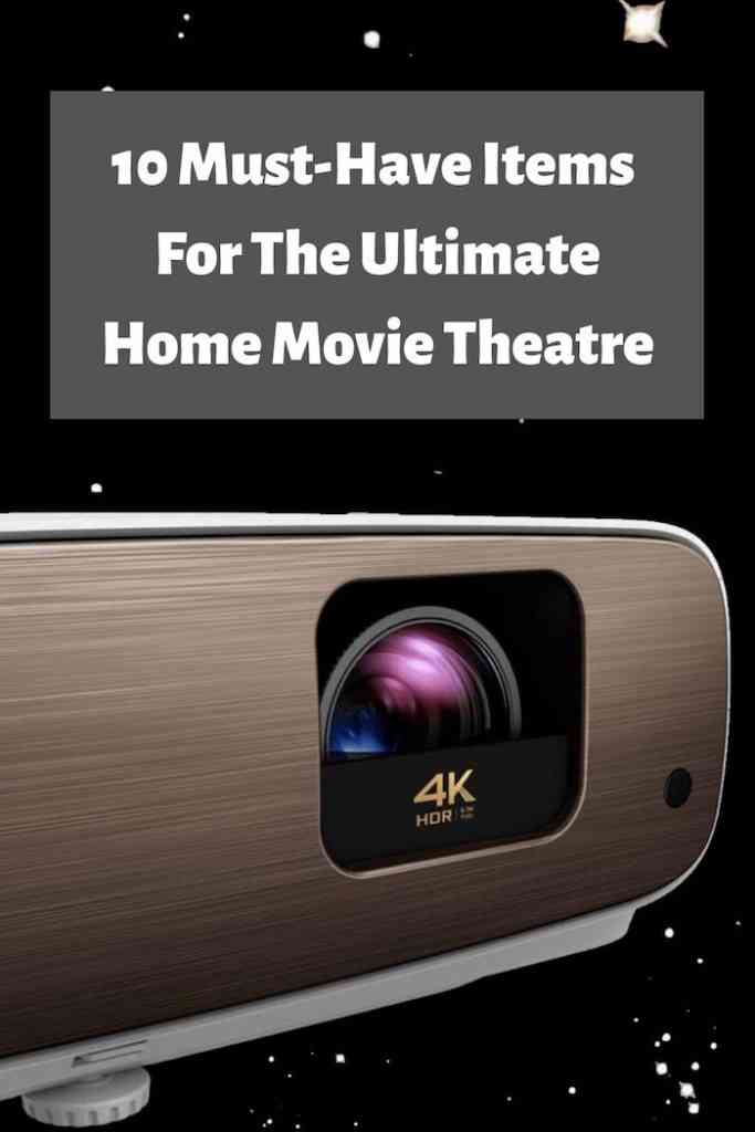 10 Must-Have Items For The Ultimate Cinema At Home