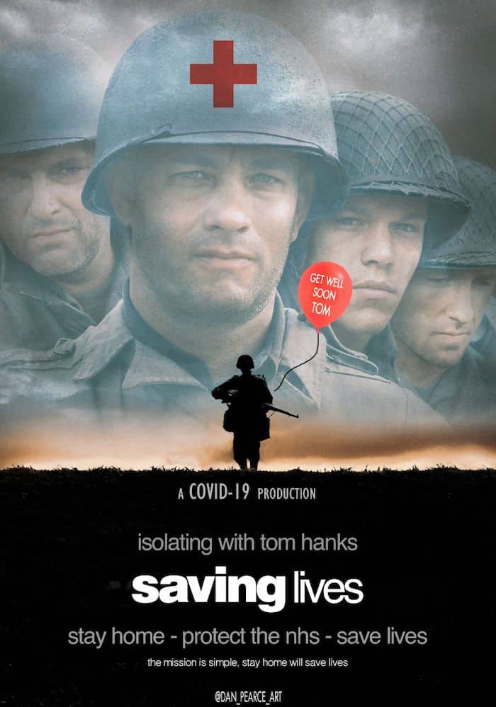 Artist To the Stars Dan Pearce Selling Bespoke Movie Posters for the NHS