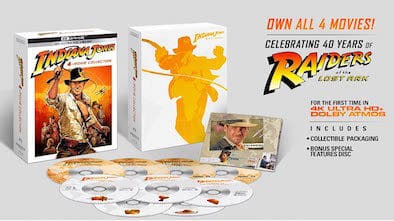 Indiana Jones 4K Ultra HD Collection Released For Raiders 40th Anniversary