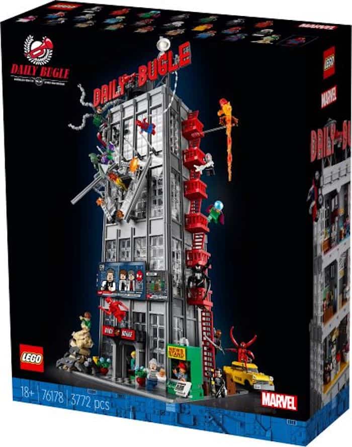 LEGO Daily Bugle Set Is Officially The Tallest Marvel Set to Date
