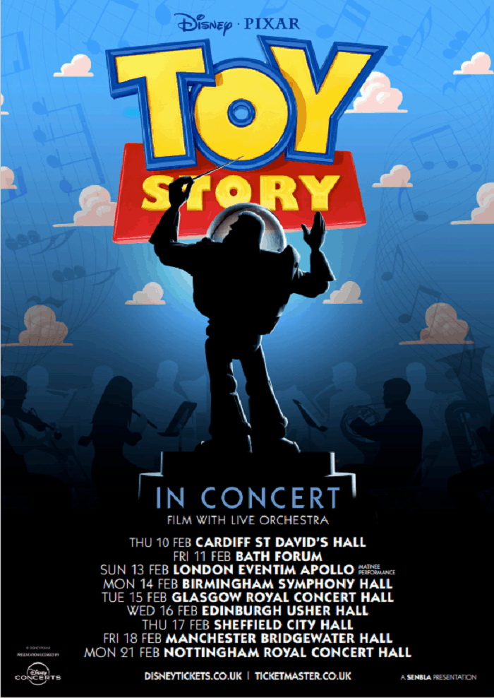 Toy Story In Concert Arriving For The First Time in The UK