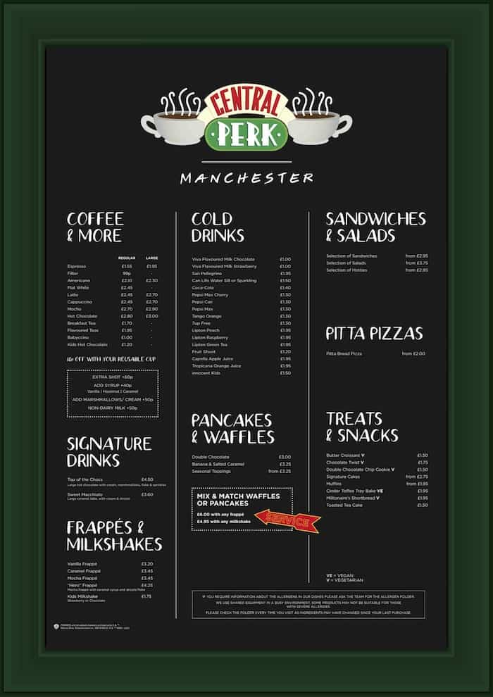 Central Perk Manchester: Could It BE Anymore Affordable?!